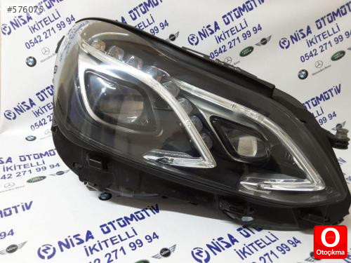 Mercedes E Clas W212 Kasa Sağ Far Ledli Orj A2128261291 otocikma.com ...
