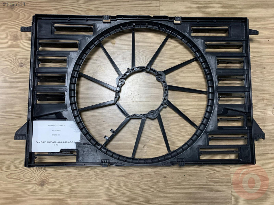 TOUAREG A4 A5 A6 A7 Q7 Q8 FAN DAVLUMBAZI 8W0121207B Çıkma Yedek Parça ...