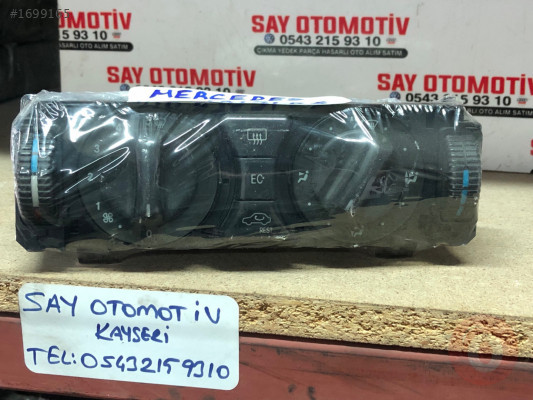 Mercedes klima kontrol paneli w210/2108303185 Çıkma Yedek Parça ...