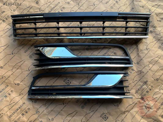 Vw Passat B7 11-14 Ön Tampon Panjuru Sis Kapak Set 3ad853677 otocikma ...