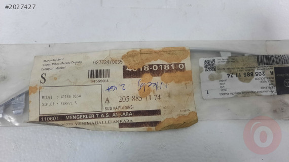 Mercedes C W205 Ön Sol Alt Izgara Nikelaj 2058851174 So otocikma.com ...