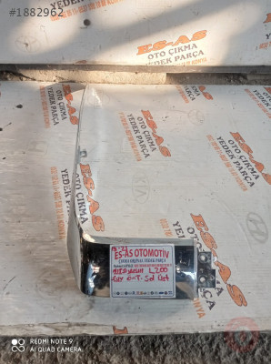 Mitsubishi L200 SUV Ön Tampon Sol Üst Çıtası -Nikelaj Çıkma Yedek Parça ...