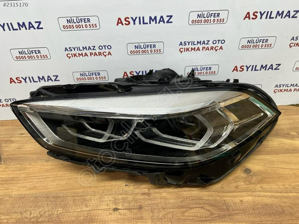 BMW 1 SERİSİ F40 LED SOL FAR ORJİNAL 63119448095 Çıkma Yedek Parça ...