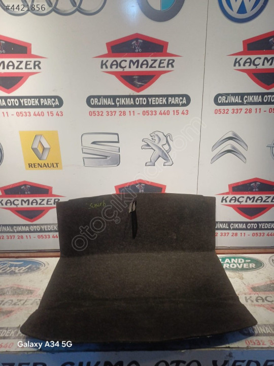 SKODA SUPERB BAGAJ HALISI Gaziantep | Oto Çıkma