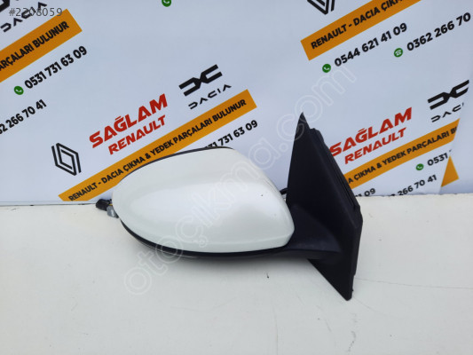 Renault Megane 4 Sedef Beyaz Sağ Ayna Çıkma otocikma.com' da - 2208059