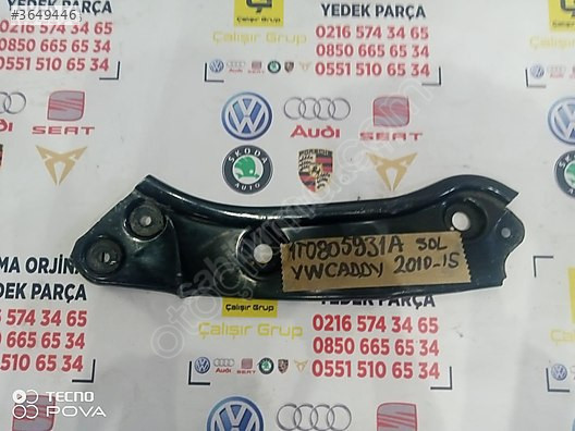 Volkswagen Caddy Sol Dar Üstü Sacı Oem 1t0805931a Çıkma Sökme otocikma ...