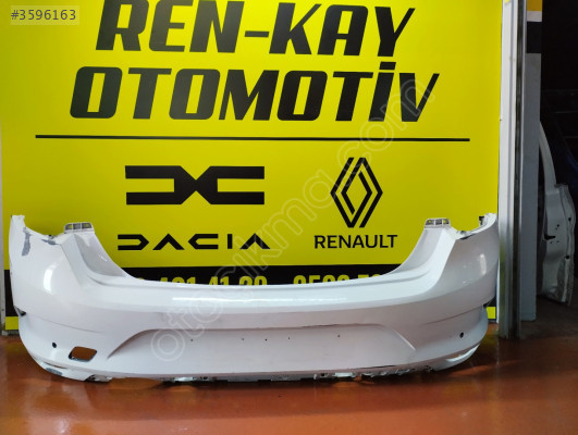 850237047r Renault Clio 5.5 Beyaz Arka Tampon Orj Renkay Oto otocikma ...