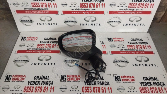 Nissan QashQai Sol Dikiz Aynası Komple Sıfır Parça J12 2022- otocikma ...