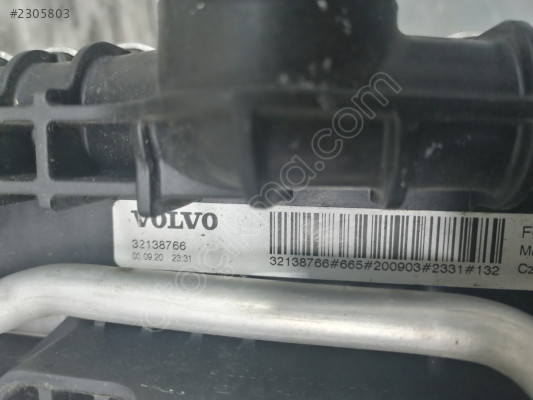 Volvo xc60 xc90 s90 v90 radyatör seti çıkma yedek parça Çıkma Yedek ...