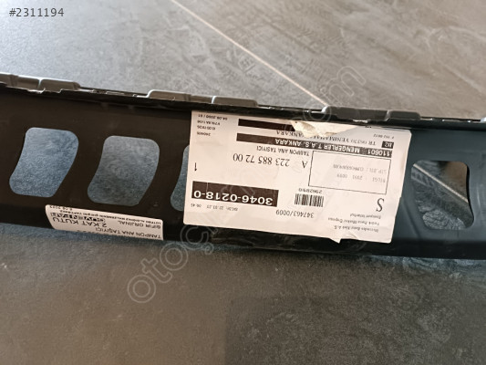 MERCEDES S W223 TAMPON ANA TAŞIYICI 2238857200 SO Çıkma Yedek Parça ...