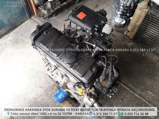 Peugeot 106 1.4 Benzinli Çıkma Motor otocikma.com' da - 2931133