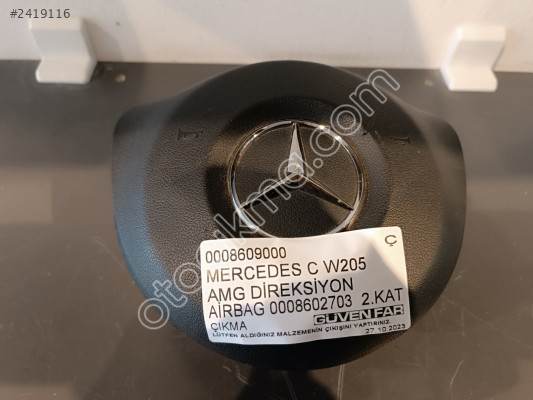 Mercedes C W205 W253 Amg Direksiyon Airbag 0008602703 otocikma.com' da ...