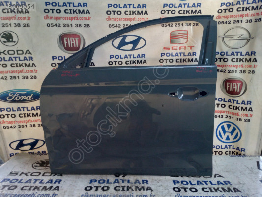 Opel Corsa F Sol Ön Kapı Orijinal Gri Göçük Hasarlı otocikma.com' da ...