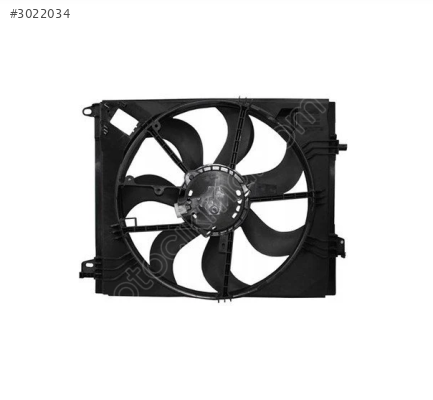 Renault Megane 4.fan Motor Davlumbaz 214810518r otocikma.com' da - 3022034