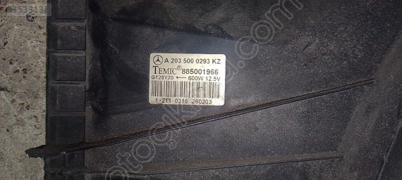 Mercedes 203 Fan Seti otocikma.com' da - 3533135