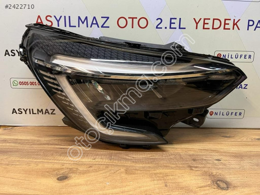 Renault Clio 5 Sağ Far İcon Paket Orjinal Oem:260109379r otocikma.com ...