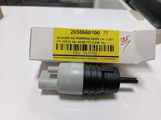 Mercedes C W205 W213 Silecek Su Pompası 2058660100 Sy otocikma.com' da ...