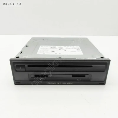 3q0035874a Multimedya Ekran Navigasyon Beyni Vw Golf Passat Polo ...