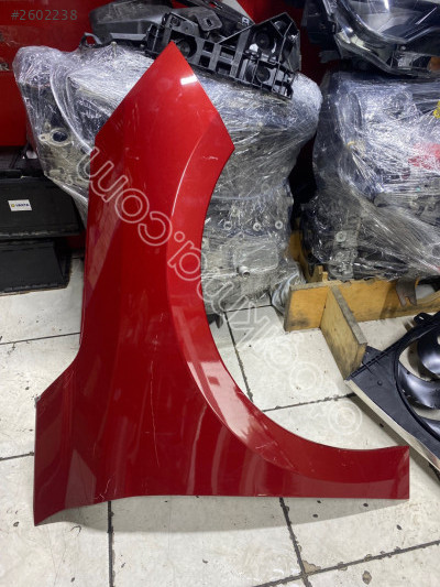 Opel Corsa F Sağ Ön Çamurluk Kırmızı Az Hasarlı 9829283180 otocikma.com ...