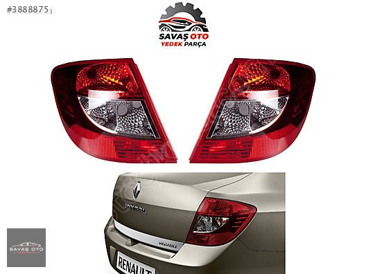 Clio Symbol Arka Stop Sağ Sol 2009+ Adet F 8200700046 8200700047 ...