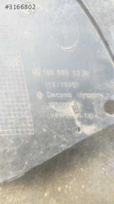 Mercedes Benz A150 Ön Tampon Alt Muhafazasi otocikma.com' da - 3166802