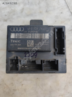 Audi A6 Kapı Kontrol Beyni 4f0959793b - 4f0 959 793 B otocikma.com' da ...