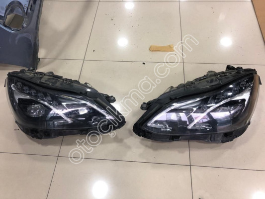 Mercedes E Seri W212 Makyajlı Sağ-sol Led Far 2128202439 otocikma.com ...