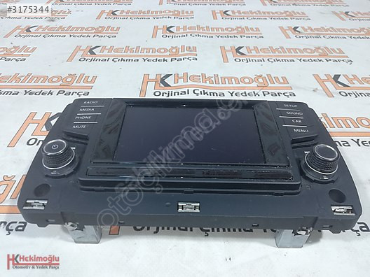 Volkswagen Golf 7 6.5'' Multimedya Ekran 5g0919605 5g0 otocikma.com' da ...