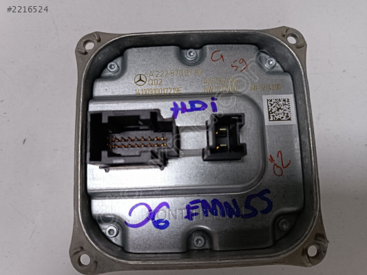 MERCEDES S W222 W212 W205 LED BEYNİ 2228700689 2228700789 Çıkma Yedek ...