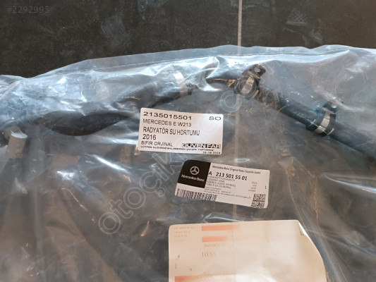 Mercedes E W213 Radyatör Su Hortumu 2135015501 So otocikma.com' da ...