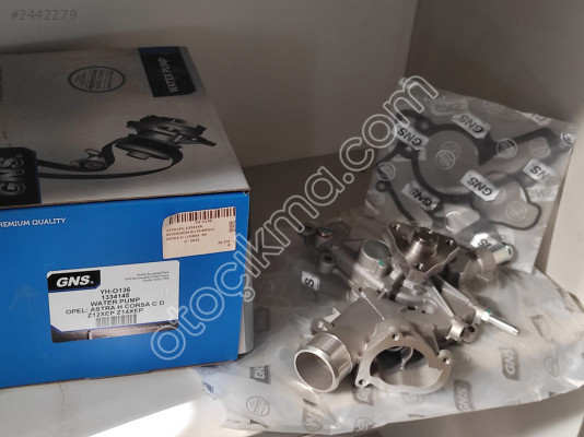 Opel Astra H Devirdaim Su Pompası Sıfır Oem:1334145 - 133416 otocikma ...