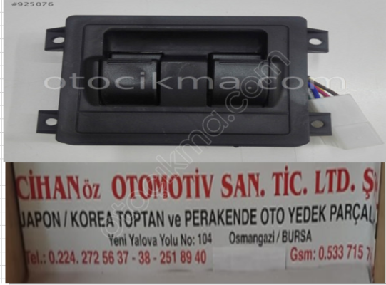 Mıtsubıshı L300 Cam Düğmesi Sol Sağ 1997 otocikma.com' da - 925076