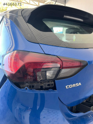 Opel Corsa F - Sol Dış Stop Ledsiz Orijinal Sökme - 9829317380 otocikma ...