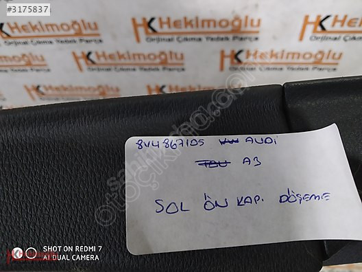 Audi A3 Sol Ön Kapı Döşemesi Ve Düğmeleri 8v4 867 105 8v4867105 otocikma.com' da - 3175837