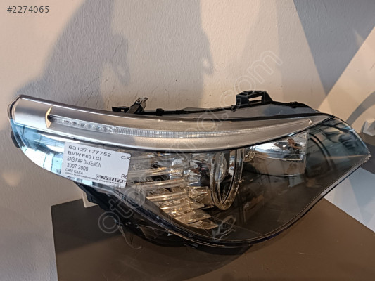 Bmw E60 Lci Sağ Far Bi-xenon 2007 2009 63127177752 Ck otocikma.com' da ...