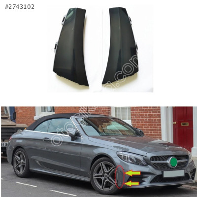 MERCEDES C W205 AMG ÖN TAMPON SOL BRAKET 2019 2058856502 SY Çıkma Yedek ...